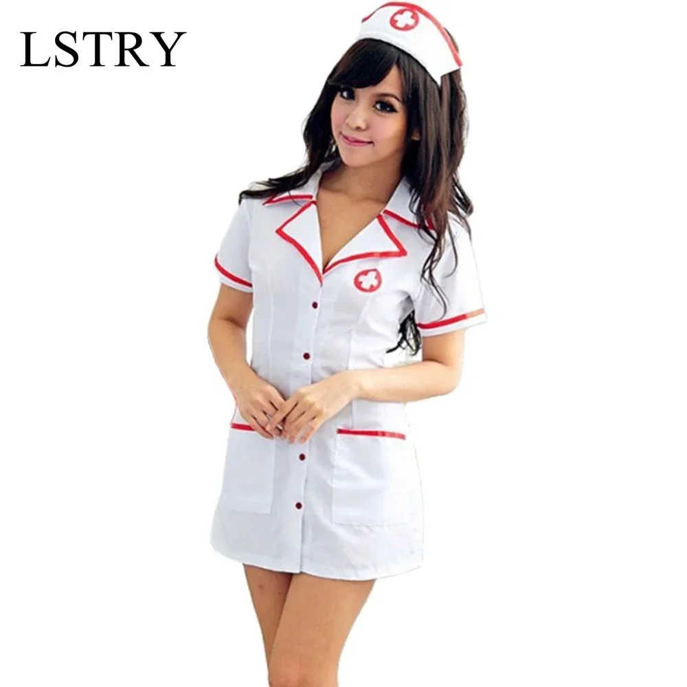 Sexy Nurse Costume Sexi Costume Maid Lingerie Sexy Role Play Women Sexy ...