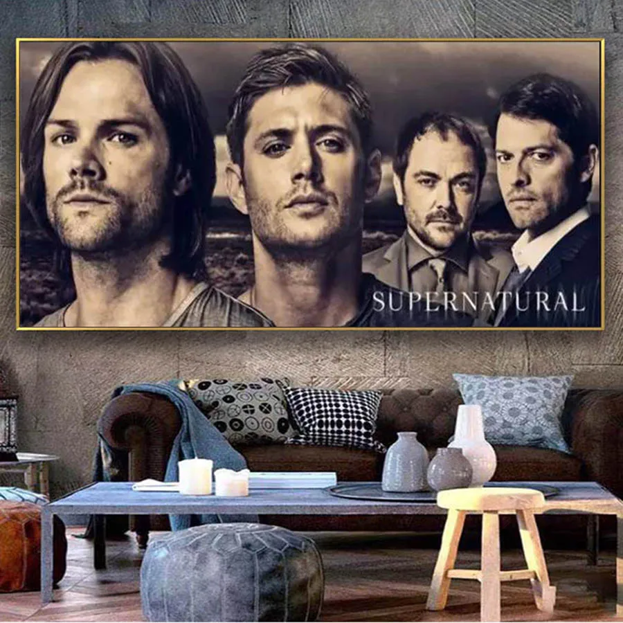 Supernatural-Diamond-Painting-American-TV-Show-Embroidery-5D-DIY-Full ...