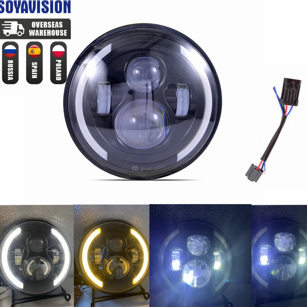 Motorcycle Gs500 Headlight | Suzuki Gs 500 Motorcycles | Led Lights ...