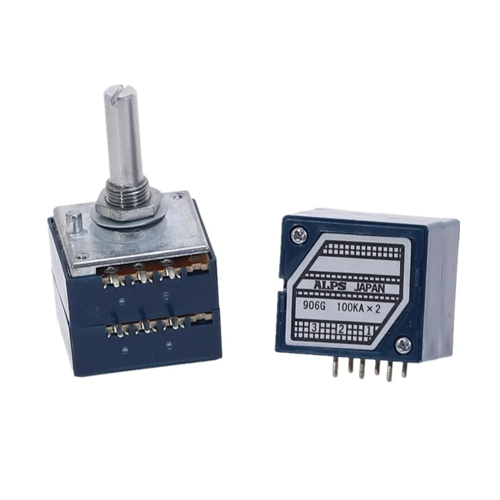 1pc-ALPS-RK27-Volume-Rotary-Potentiometer-10K-20K-50K-100K-250K-500KAx2 ...