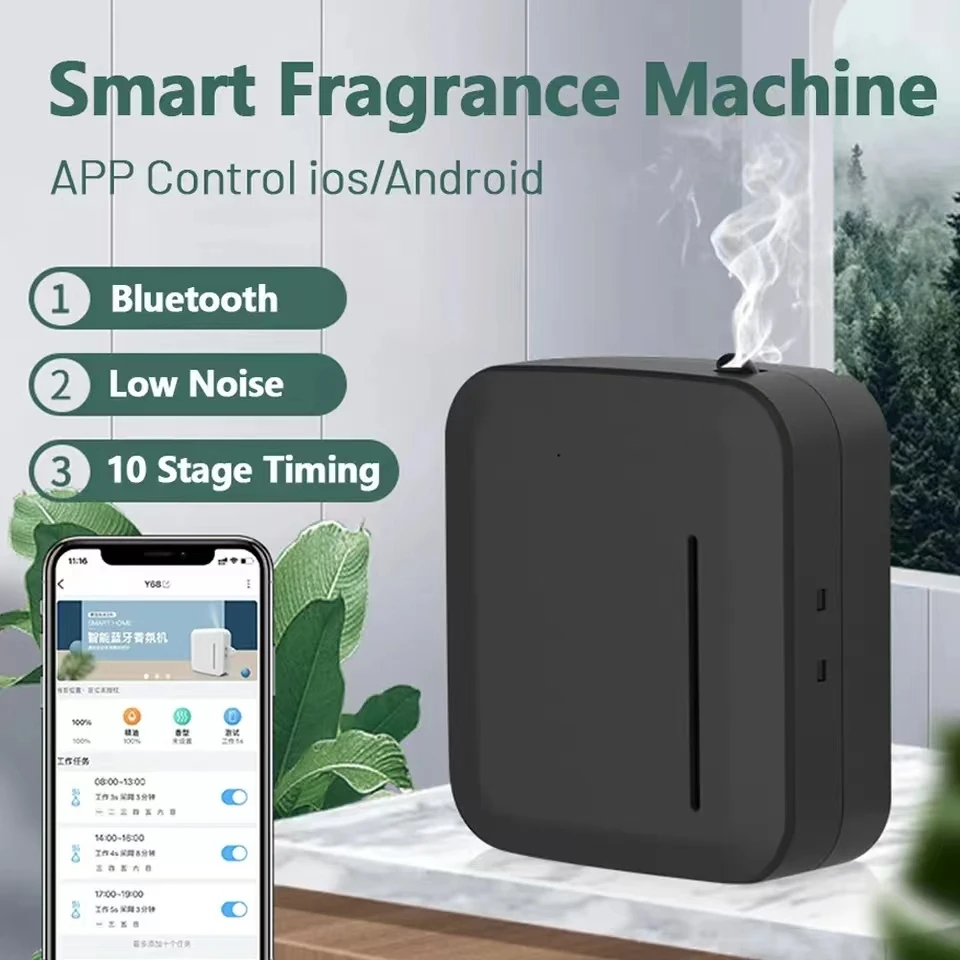 Essential-Oil-Aromatherapy-Air-Freshening-Diffuser-150ml-Timing-APP ...