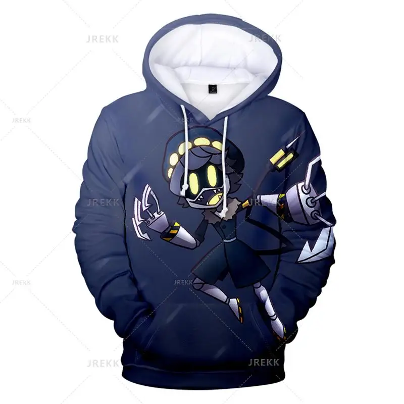 Murder Drones Skull Cartoon Hoodies | Murder Drones Plush Shop ...