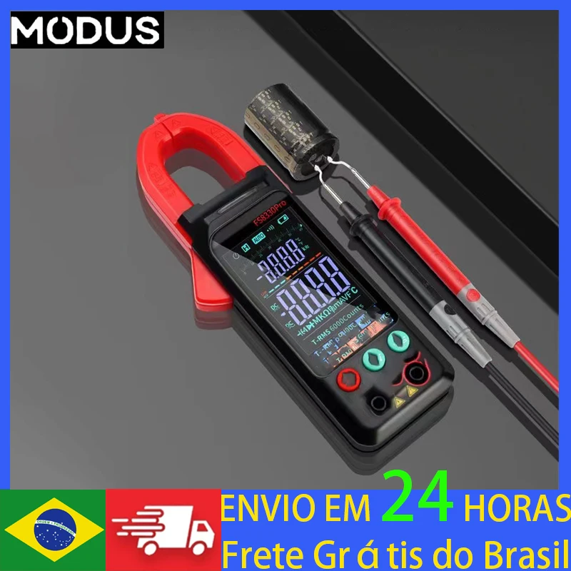 Digital-Live-Check-Clamp-Meter-Tester-Capacitor-de-Freq-ncia-AC-400A ...