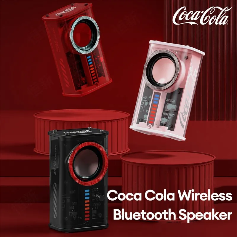 MINISO-Coca-Cola-T03-Mini-Soundbox-Alto-falante-ao-Ar-Livre-Bluetooth ...