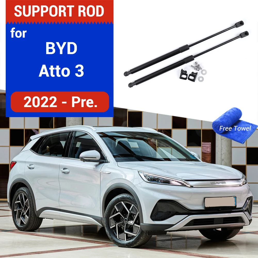 Car-Hood-Strut-Bars-Hydraulic-Rod-for-BYD-Atto-3-Yuan-Plus-2022-2023 ...