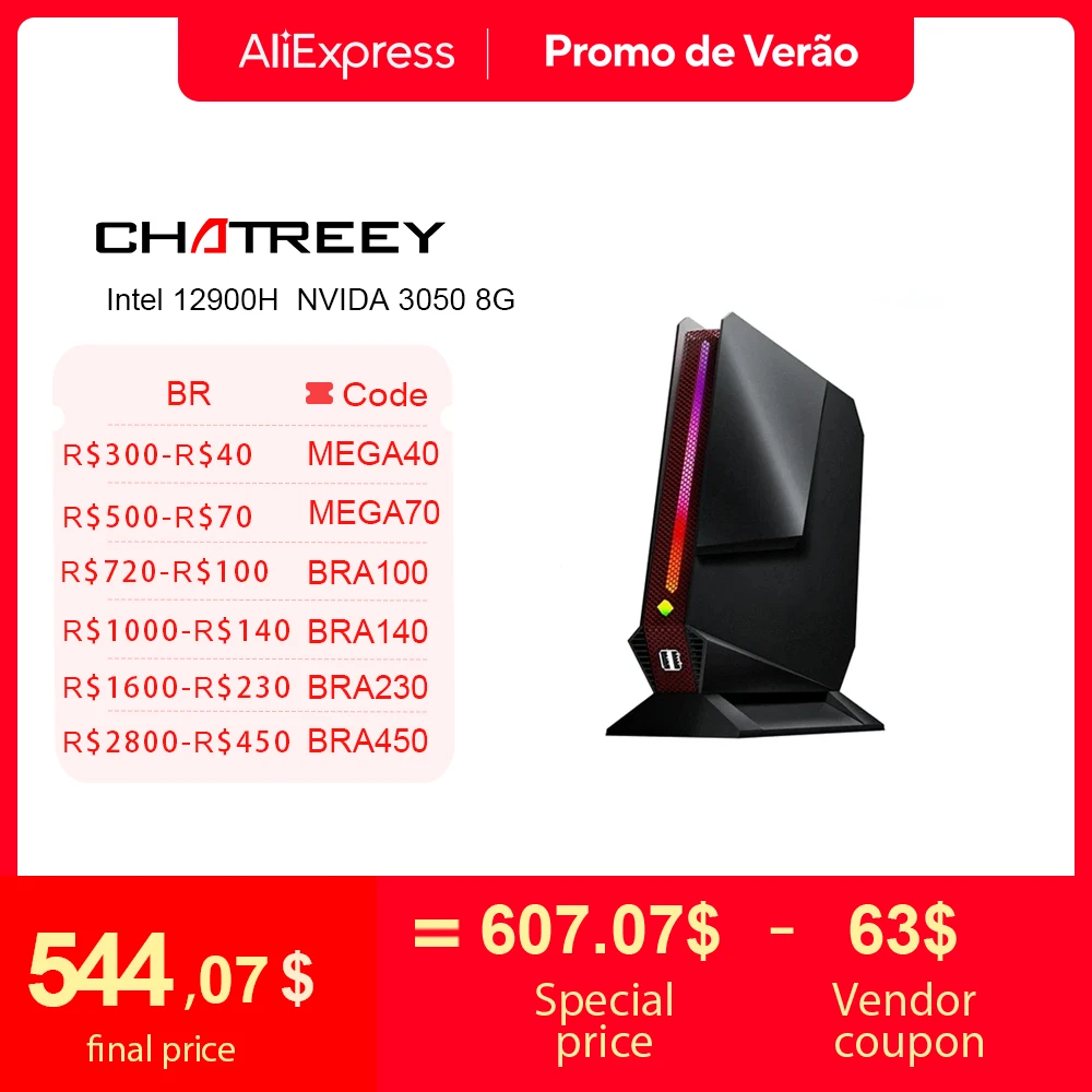 Chatreey-G2-Mini-Computador-Desktop-Gaming-PC-Intel-Core-i9-12900H-i7 ...