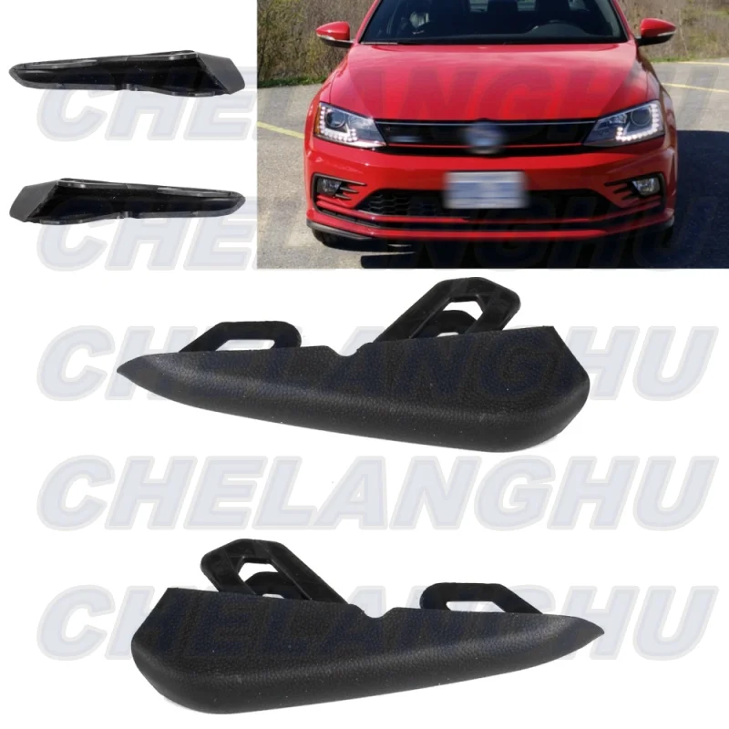 For VW Jetta GLI 2015 2016 2017 2018 1 Pair Front Fog Lights Lamp ...