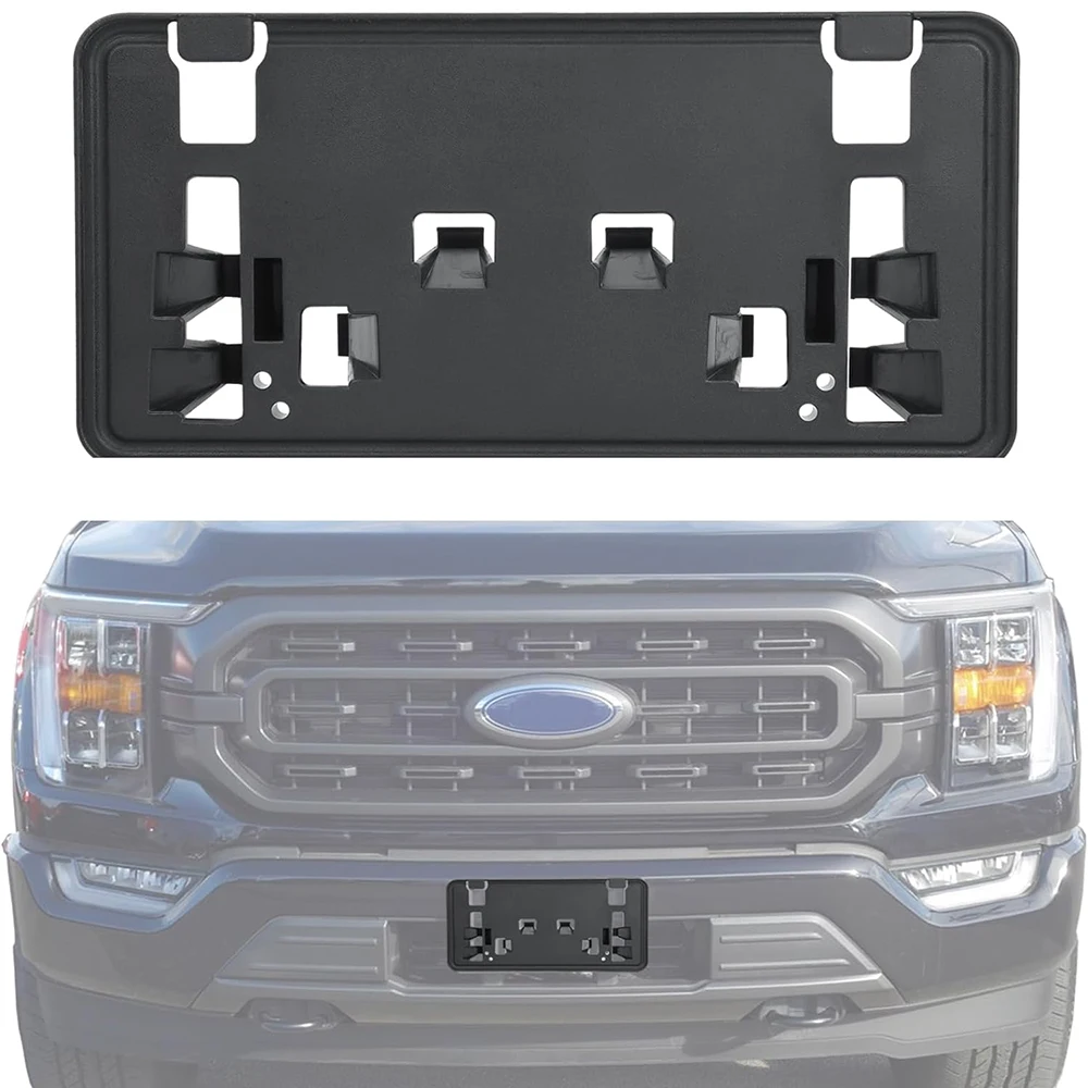 License-Plate-Frame-For-Ford-F150-2021-2022-2023-Front-Bumper-License ...