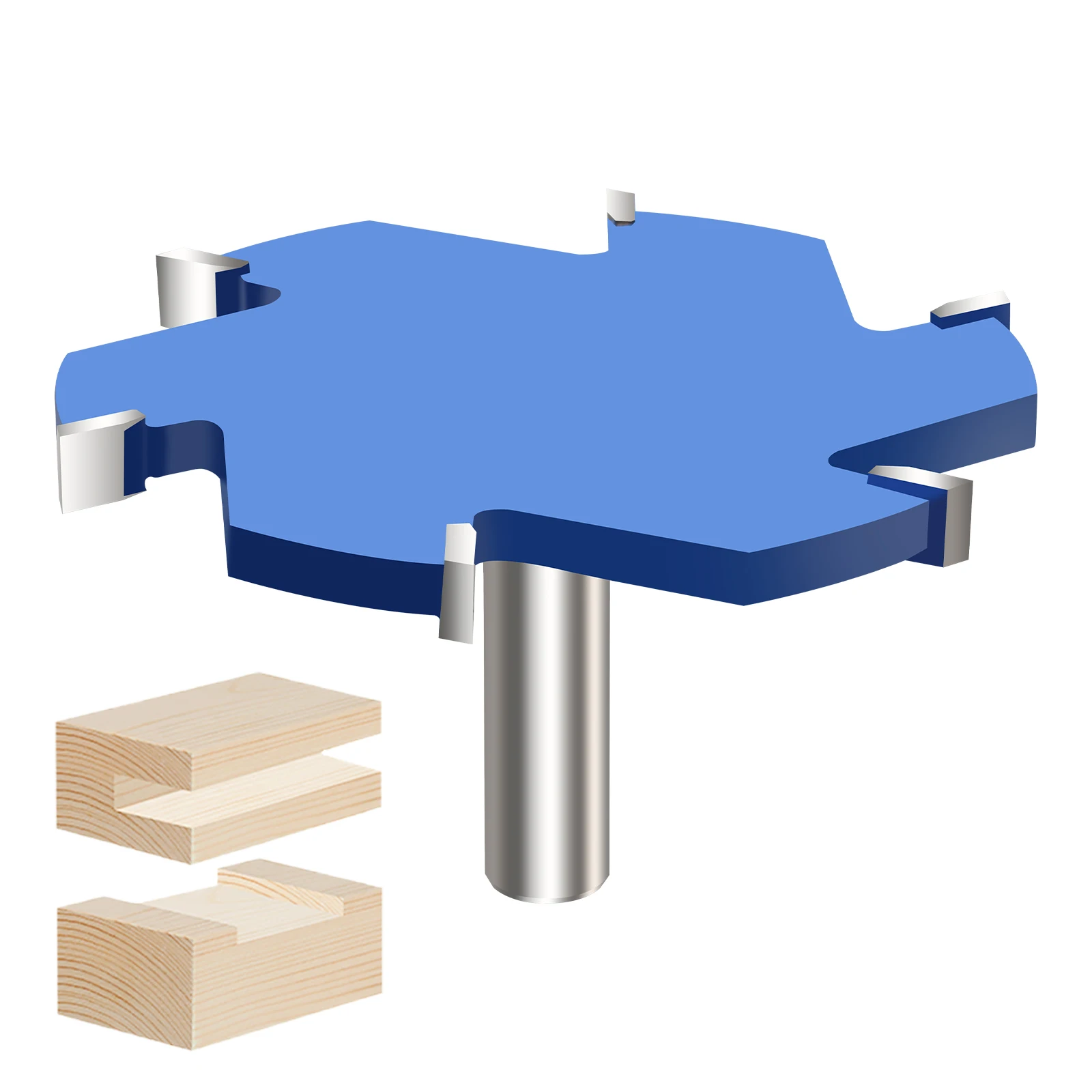 CNC Spoilboard Surfacing Router Bit 12.7mm Shank 100mm Cutting Diameter ...