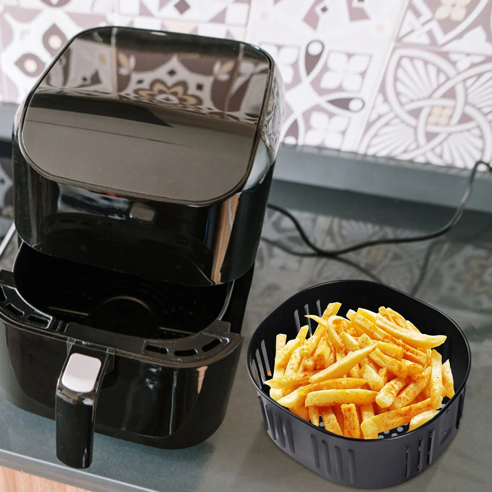 Panier De Rechange Pour Friteuse À Air, En Fonte, Universel, Pour Poêle ...