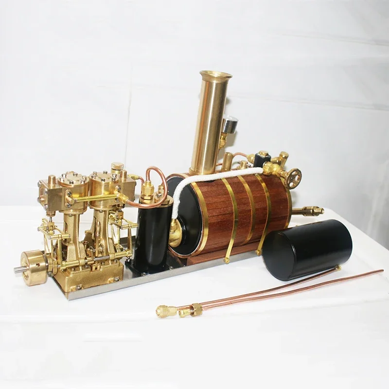 200ML-Inline-Two-Cylinder-Brass-Steam-Engine-Model-V2-Steam-Engine ...