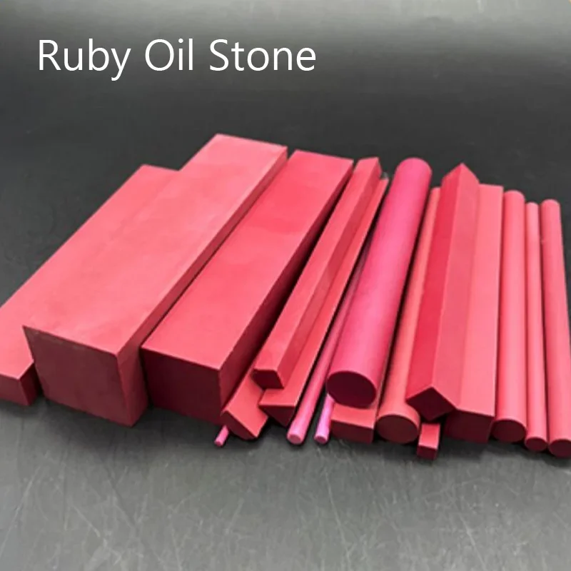 Ruby-Oilstone-Sharpening-Stone-Grits3000-Rectangle-Round-Square-Shape ...