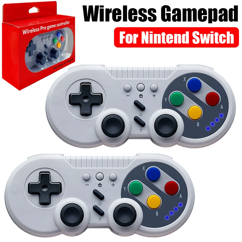 Gamepad-sem-fio-com-Dual-Motor-Vibration-Turbo-Joystick-para-Nintendo ...