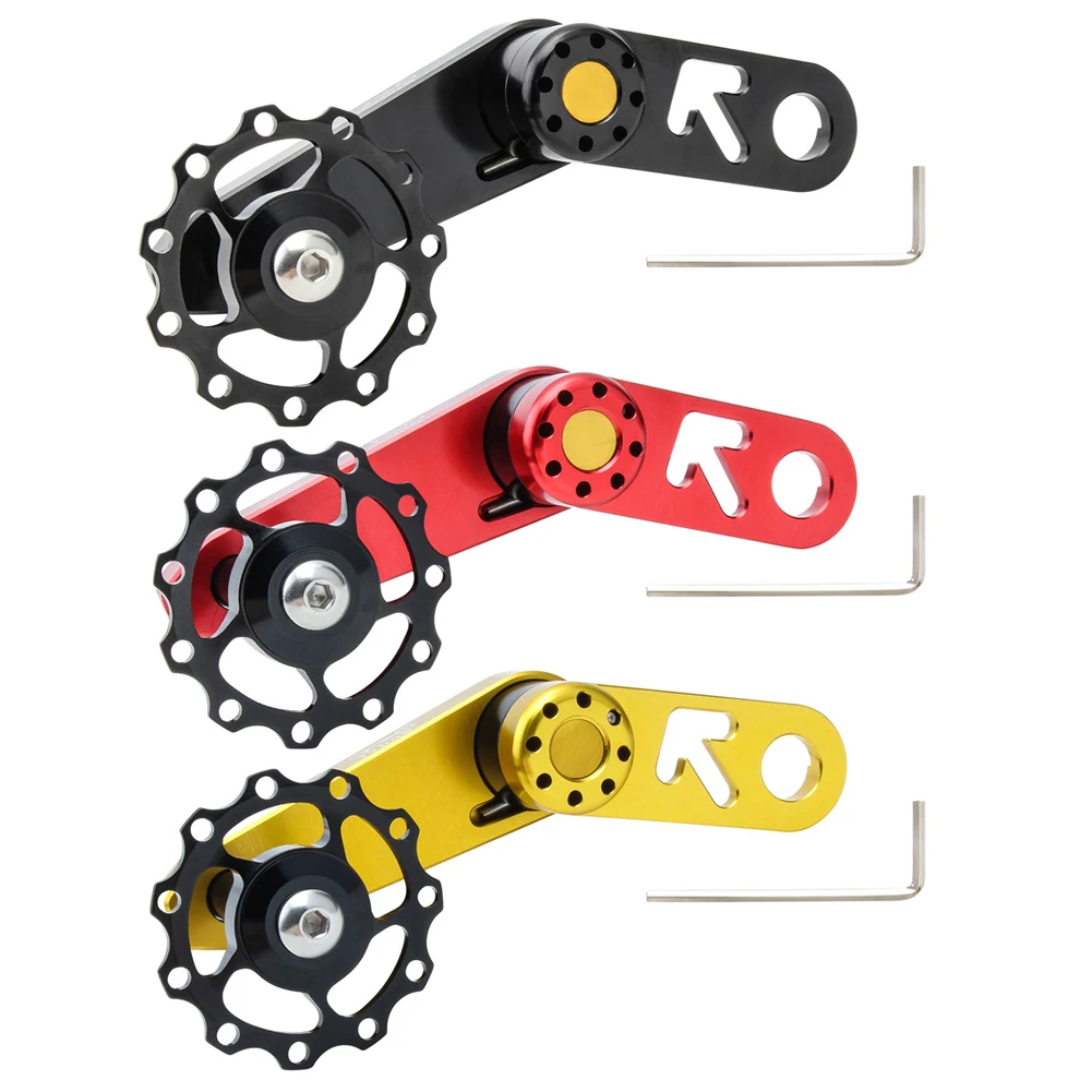 Folding-Bike-Chain-Stabilizer-Aluminum-Alloy-Bike-Pulley-Jockey-Wheel ...