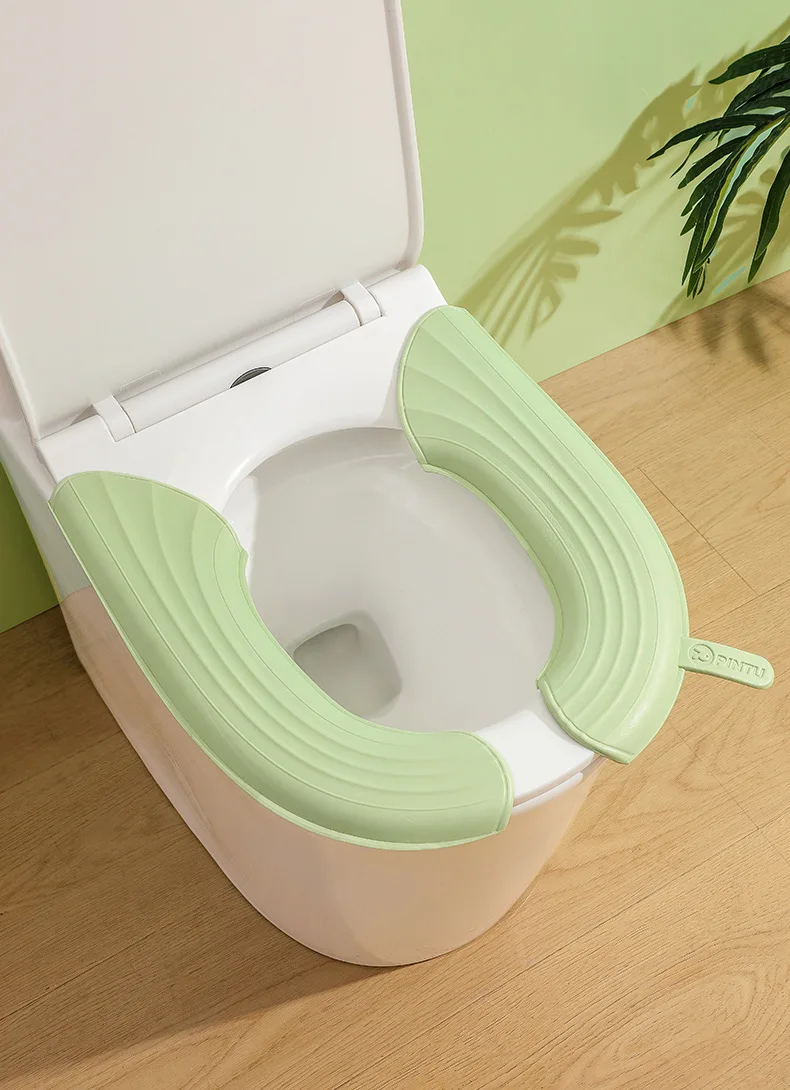 OligUniversal-Juste de siège de toilette,pâte de WC,coussin de siège ...