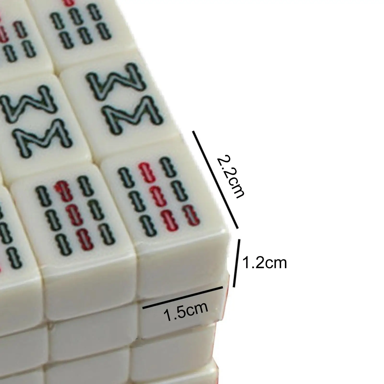 Traditional-Portable-144-Tiles-Acrylic-Mahjong-with-Carrying-Case ...