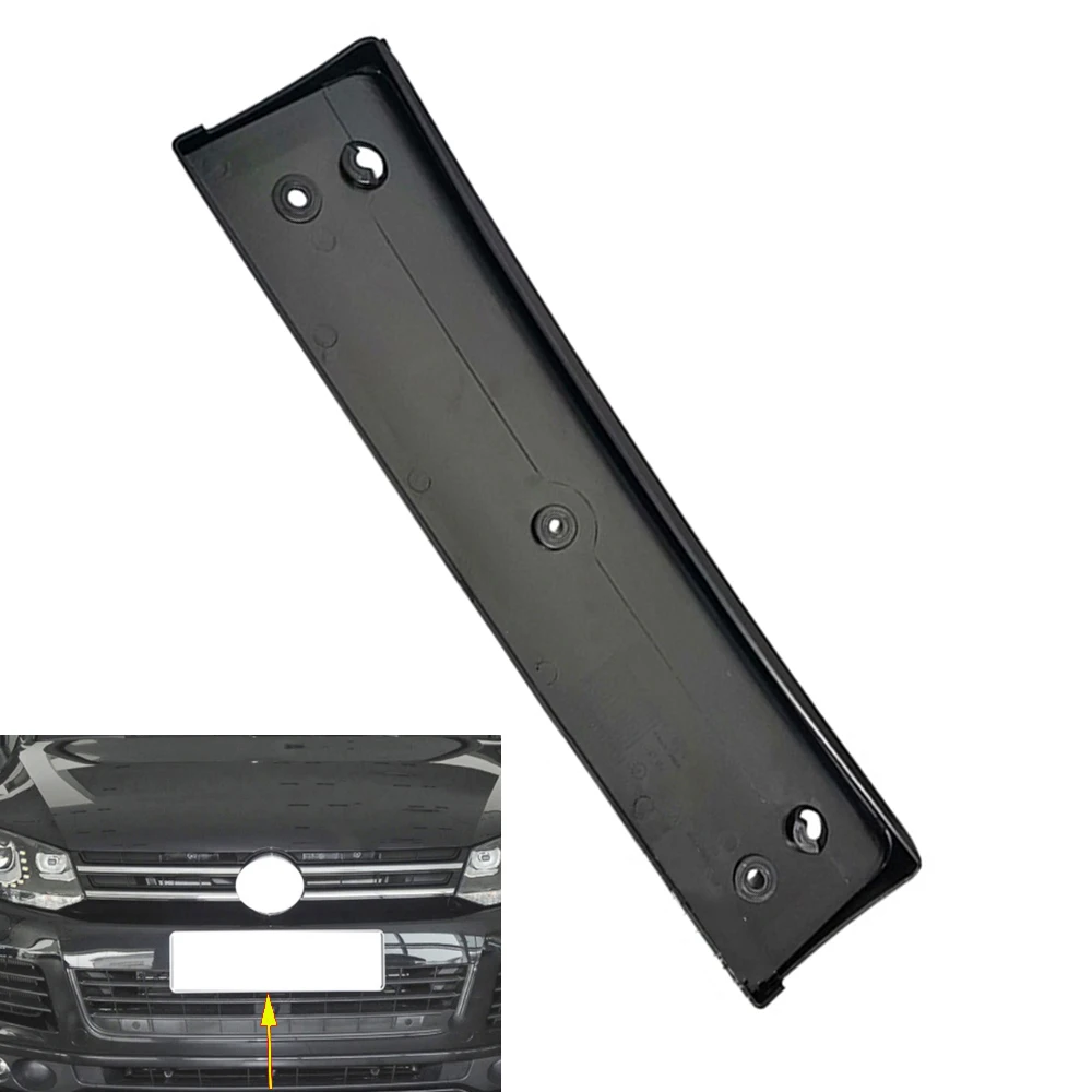 Auto-Front-Bumper-License-Plate-Replacement-For-VW-Touareg-2011-2012 ...