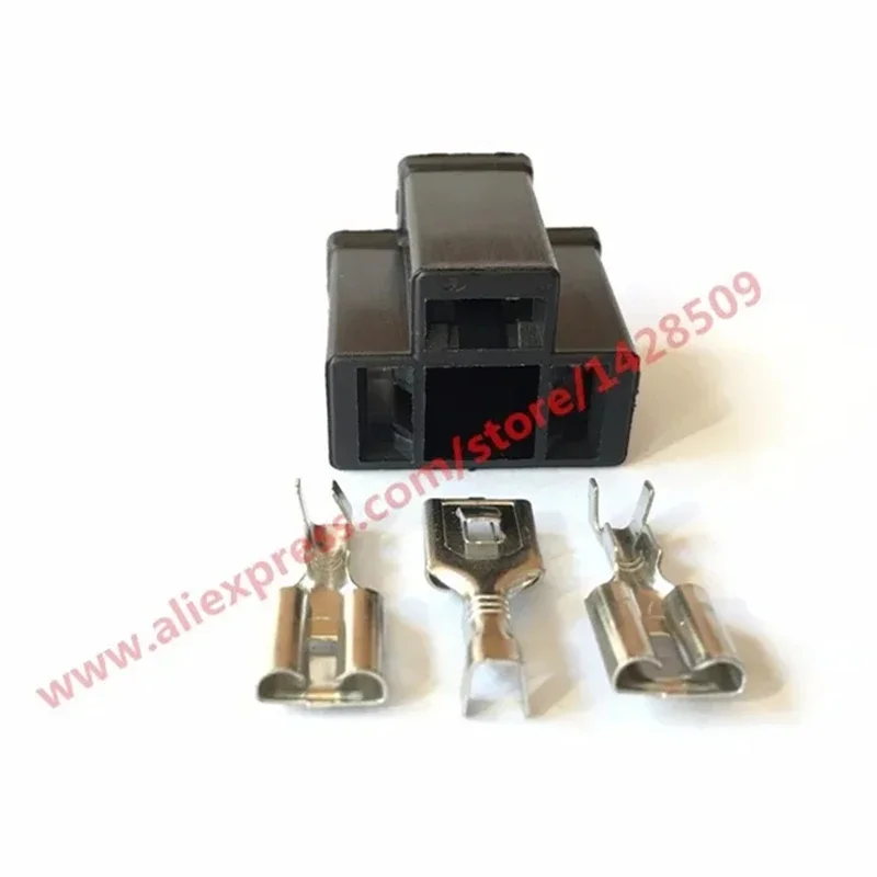 1 Pcs 3 Pin Motorcycle H4 HID Wire Connector Lamp Holder Socket ...