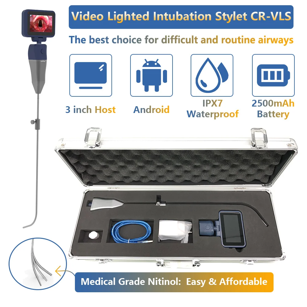 Video-Intubation-laryngoscope-Nickel-titanium-Alloy-Flexible-Intubation ...