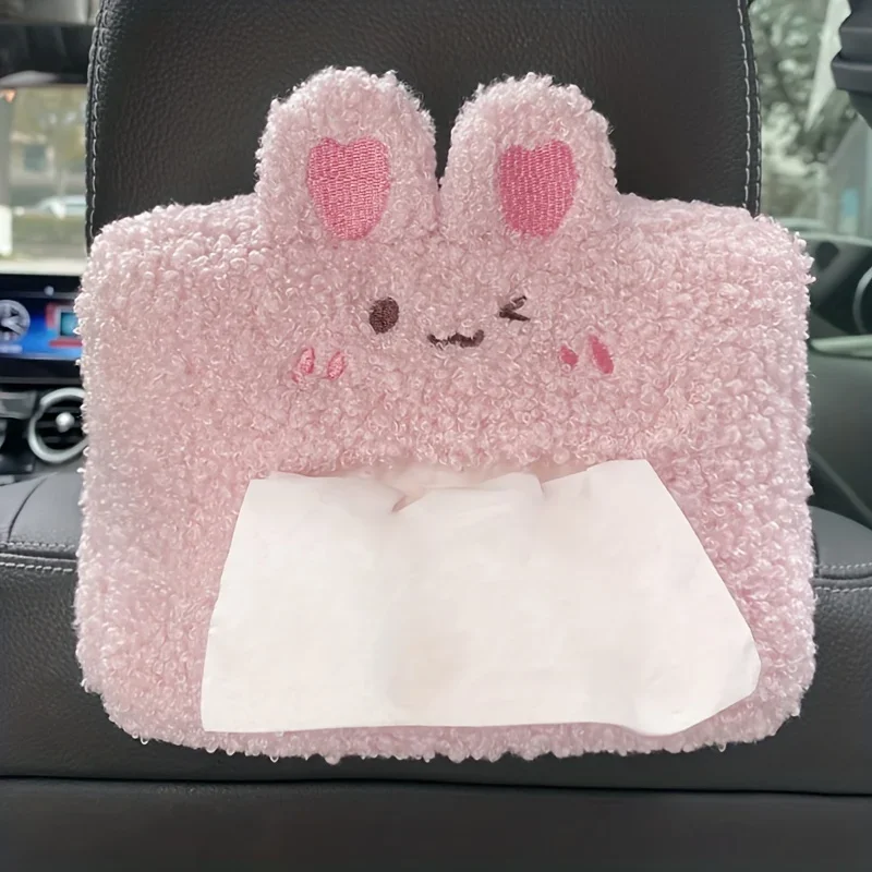 Car-Tissue-Box-Premium-Sense-Cute-Bear-Rabbit-Creative-Hanging-Armrest ...