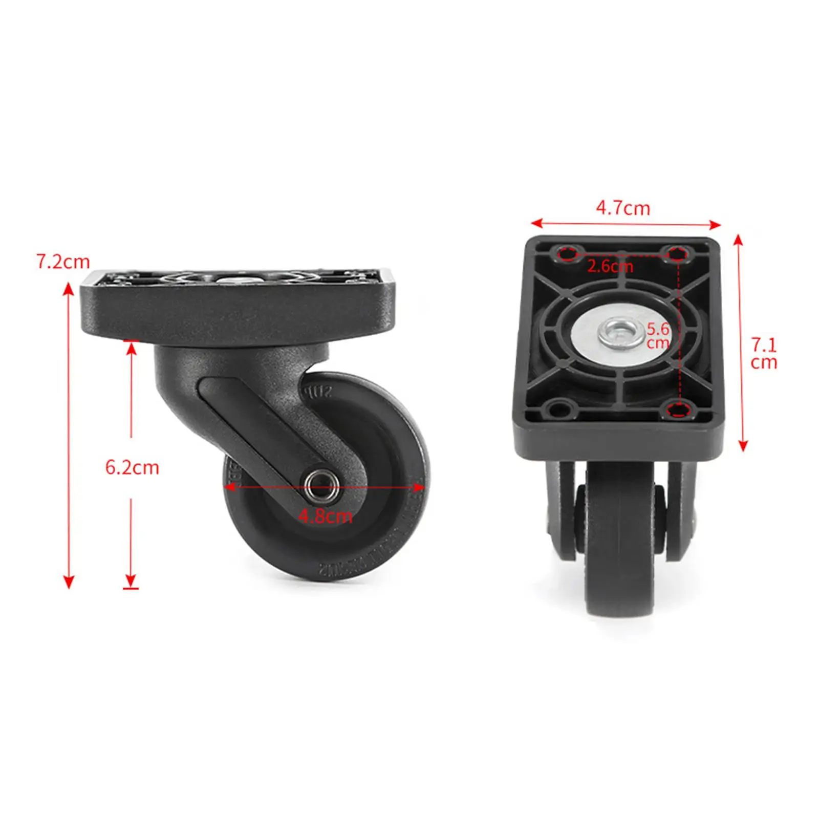 Luggage-Replacement-Wheels-Durable-Portable-Suitcase-Wheels-Luggage ...