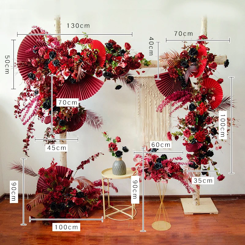 Fan Wedding Centerpieces