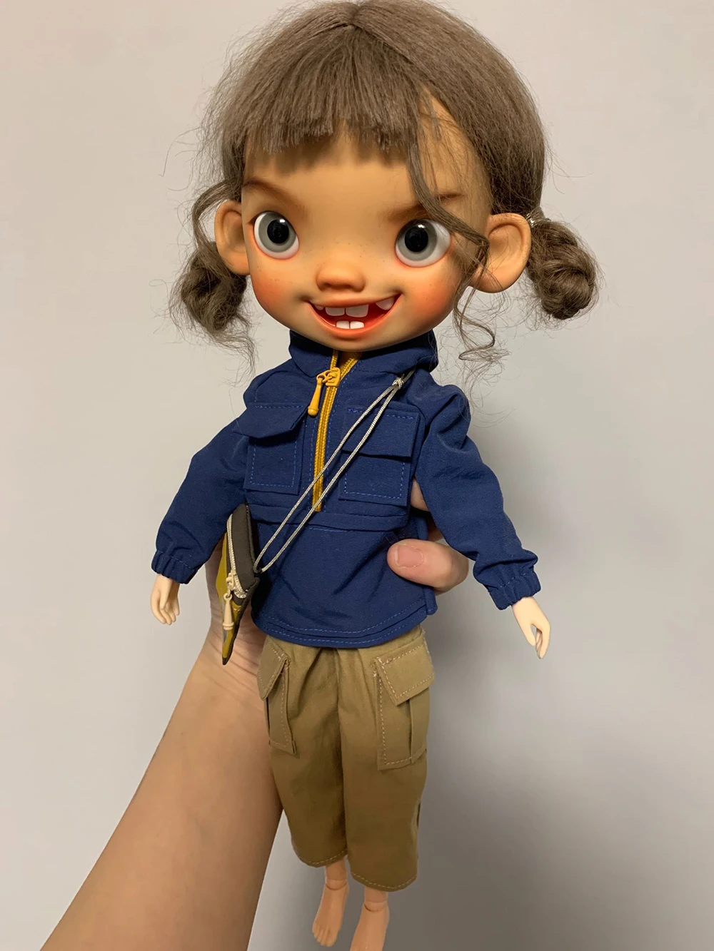 New naughty girl BJD doll 1/6-xiaojie missing teeth large head series ...