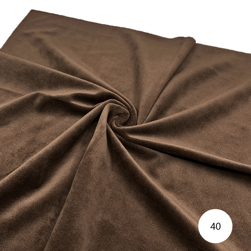 Brown Minky Fabric