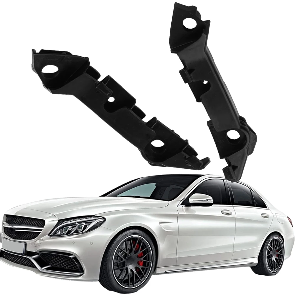 2Pcs-Car-Front-Bumper-Support-Bracket-Left-Right-For-2014-Mercedes-Benz ...