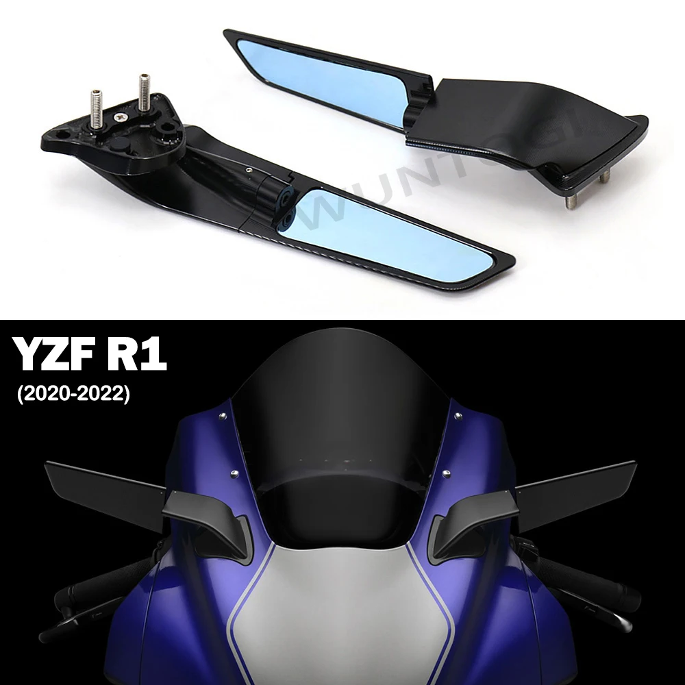 For-Yamaha-YZF-R1-2020-2023-R1-M-R1M-NEW-Motorcycle-Side-Rear-View ...