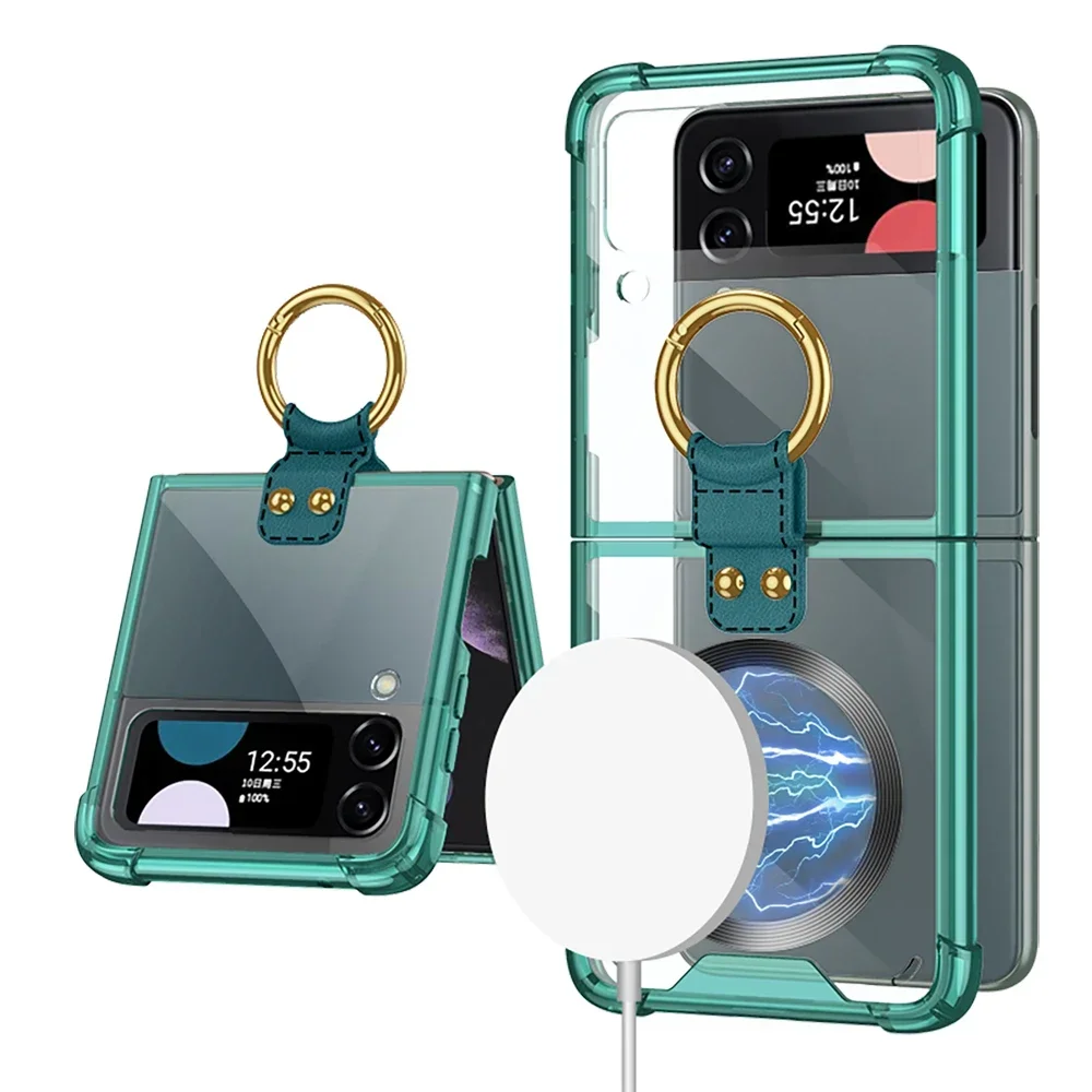 Thin-Skin-Phone-Case-for-Magsafe-Samsung-Z-Flip-5-4-3-Flip5-5G-Case ...