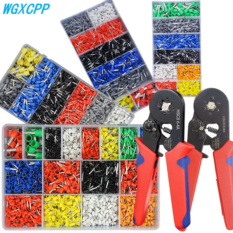 400-2120 Pcs Single Box Tubular Crimp | Electrical Wire Connectors ...