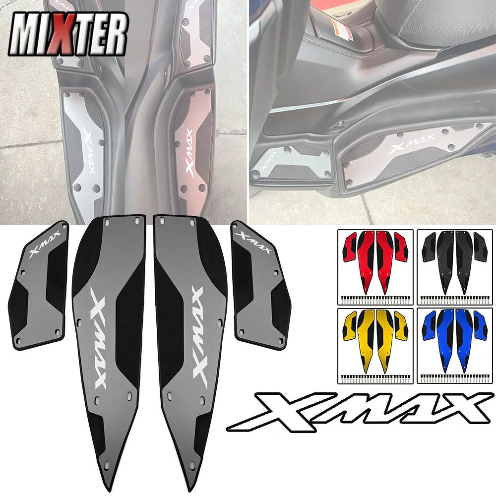 Motorcycle-Foot-Peg-Step-Footrest-Footpads-Pedals-Plate-Cover-For ...