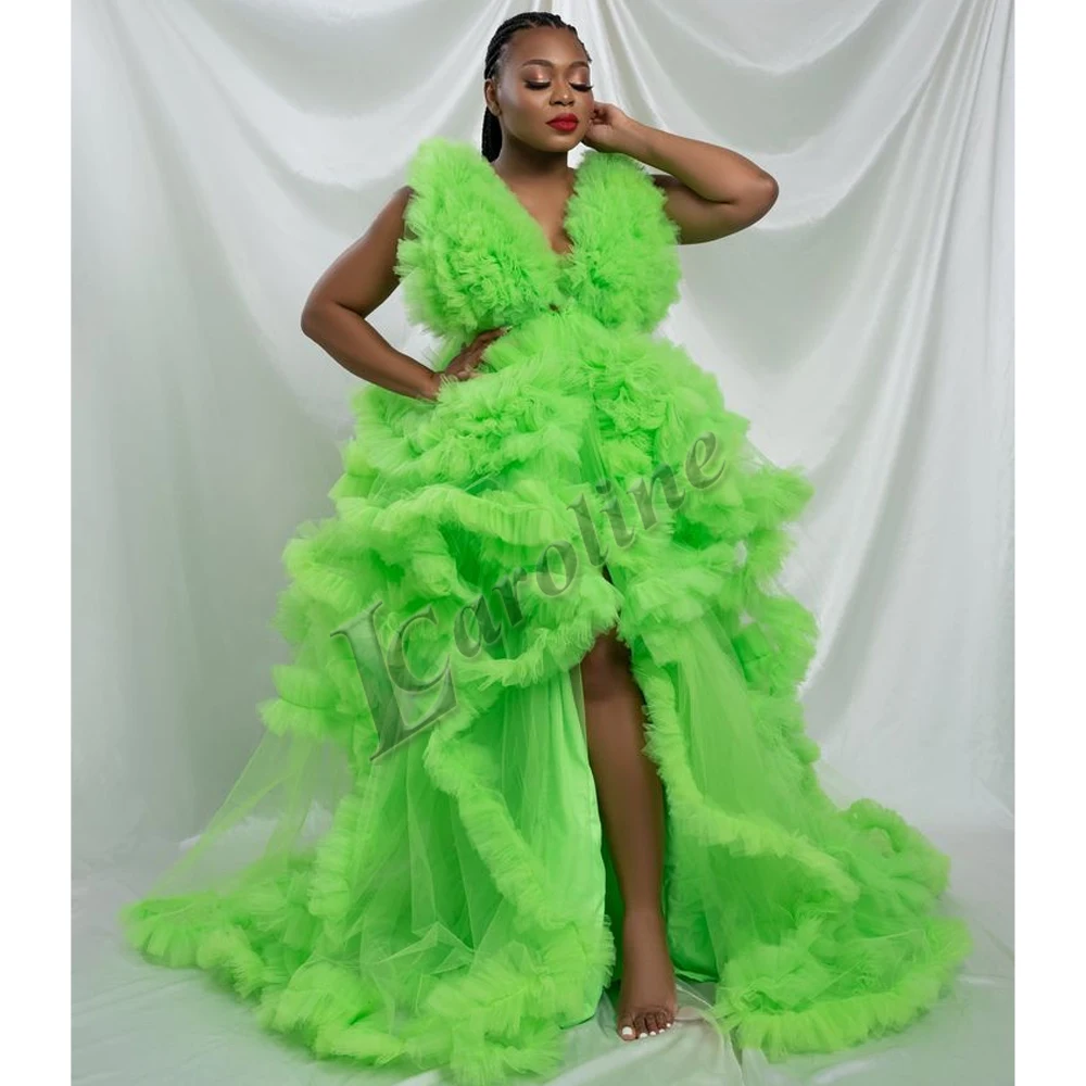 Neon Peach Prom Dresses