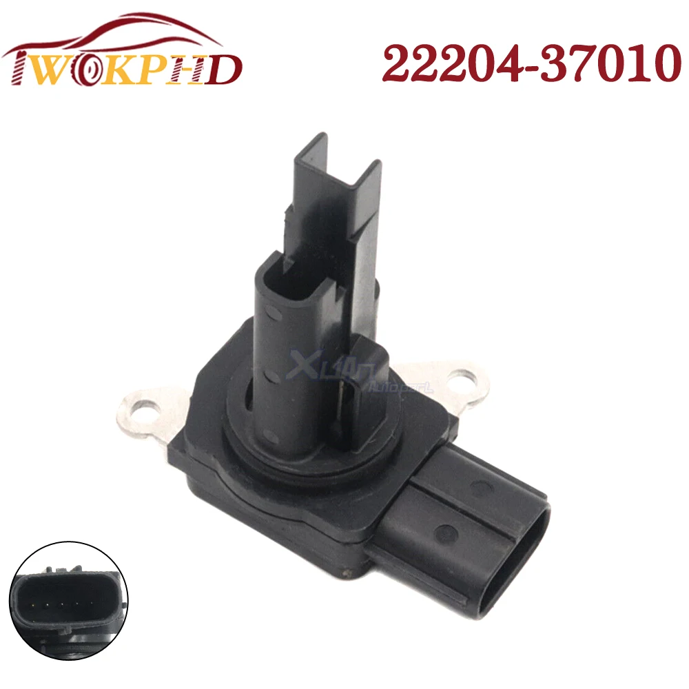 22204-37010 MAF MASS AIR FLOW METER SENSOR For Toyota Corolla Tundra ...