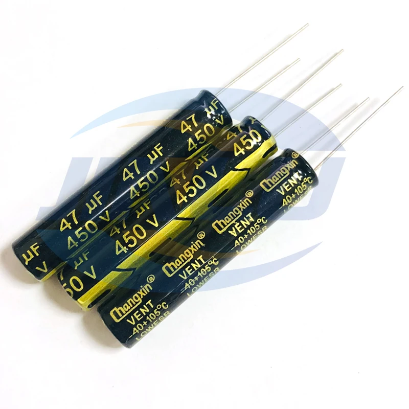 2PCS-47uF-450V-47MFD-450Volt-10-50mm-Aluminum-Electrolytic-Capacitor ...