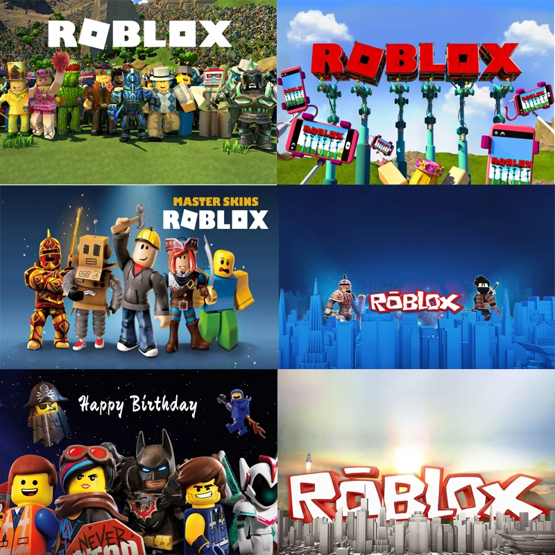 Roblox-Game-Shower-Vinyl-Customizable-Backdrop-Cloth-Kids-Birthday ...