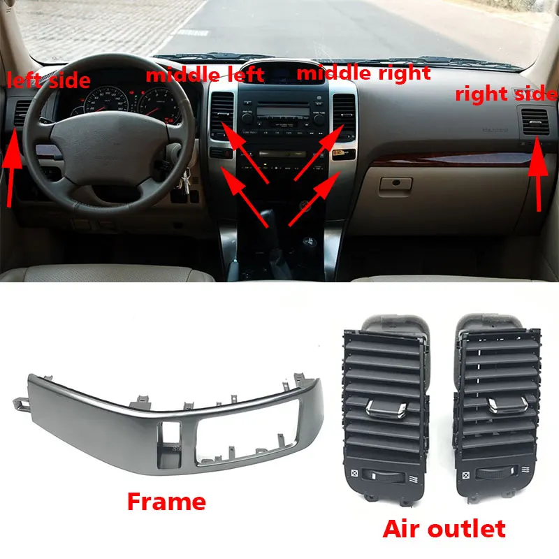 For Toyota Land Cruiser Prado 120 Lexus Gx470 2003-2009 Air Conditioner ...