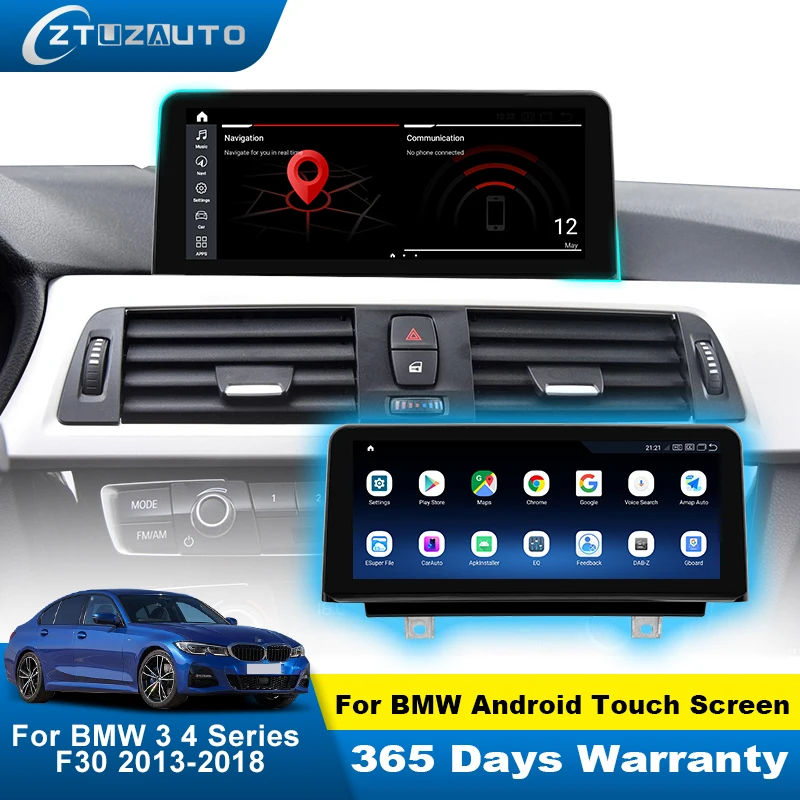 12.3”Android 12 Wireless Apple Carplay Multimedia Display Screen ...