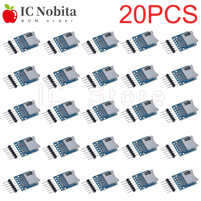 20PCS-Micro-SD-Storage-Expansion-Board-Mini-Micro-SD-TF-Card-Memory ...