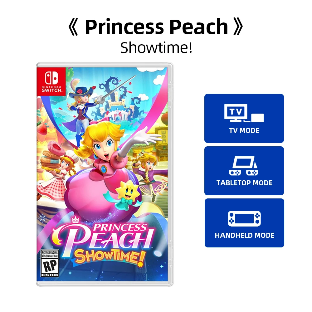 Nintendo-Switch-Game-Princess-Peach-Showtime-100-Original-Games ...