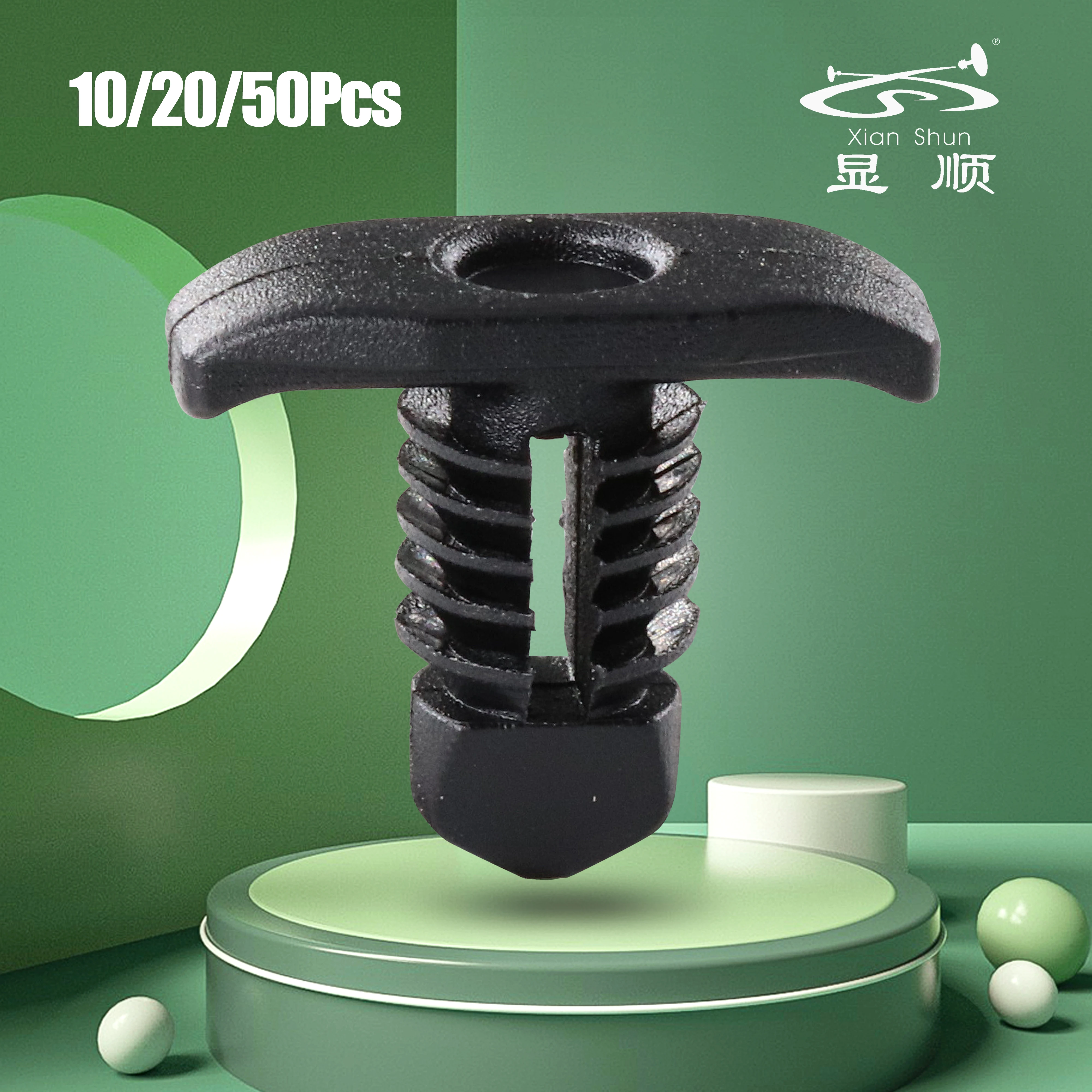 10/20/50Pcs Black PA Weatherstrip Interior Replacement Parts Car ...