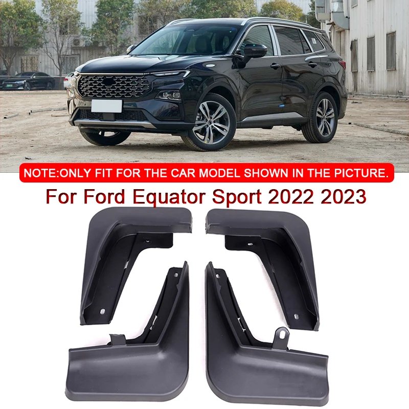 Car-Mud-Flaps-Splash-Guard-Car-Styling-For-Ford-Equator-Sport-2022-2023 ...
