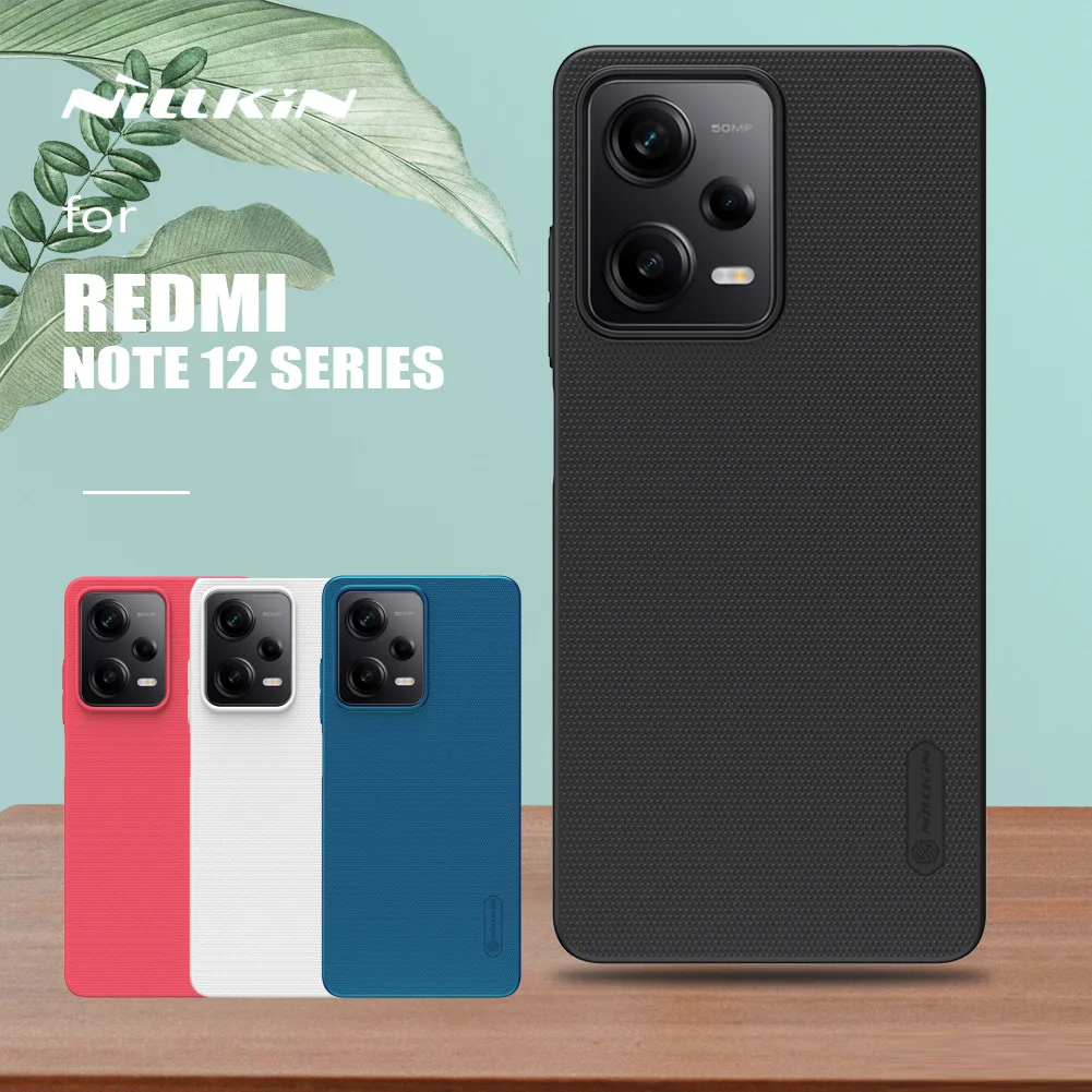 Nillkin for Xiaomi Redmi Note 12 Pro Case Super Frosted Shield Hard ...