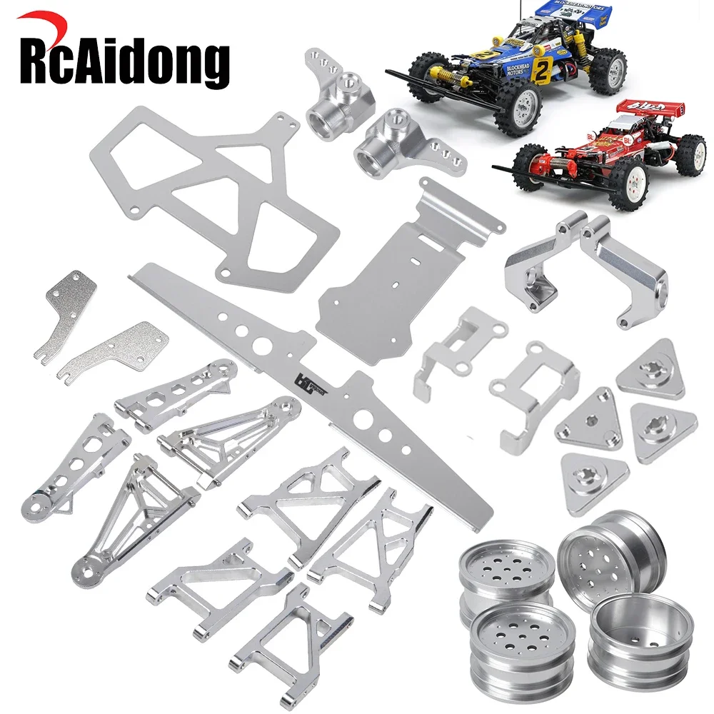 Aluminum-Option-Parts-Uprights-Arms-Oil-Shocks-Bumper-Wheels-for-Tamiya ...