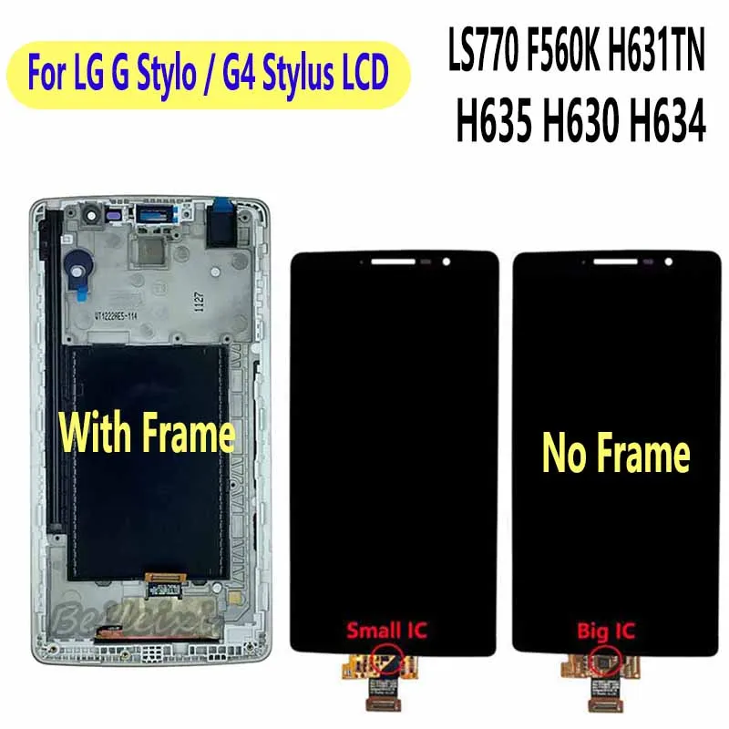 For LG G Stylo / G4 Stylus H635 LS770 H631 H630 H634 H631TN F560K LCD ...