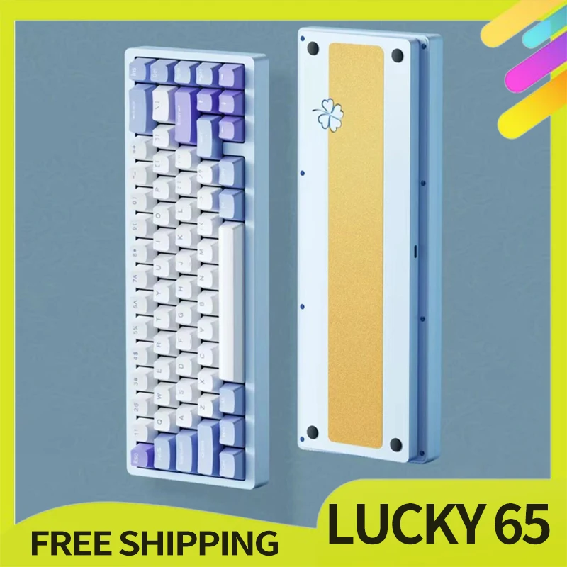 Weikav-Lucky65-Keyboard-Kit-3-Mode-Usb-2-4g-Bluetooth-Wireless ...
