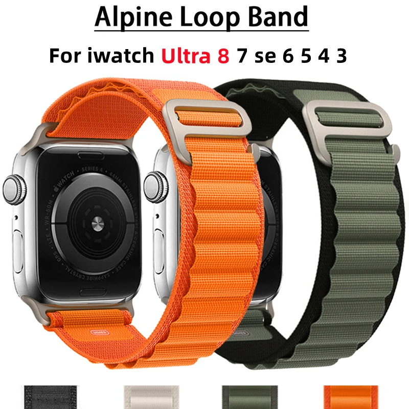 Alpine-Loop-Strap-For-Apple-Watch-Band-49mm-45mm-38-42-41mm-44mm-40mm ...