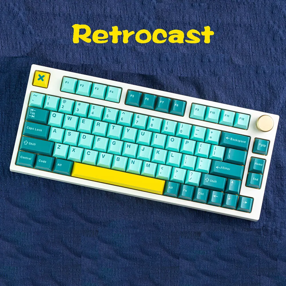 GMK-Retrocast-keycaps-Cherry-profile-ABS-Doubleshot-172keys-for-MX ...