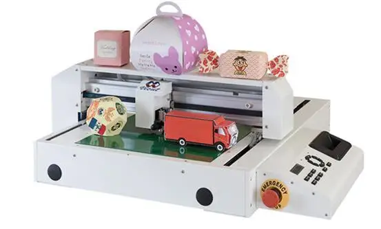 Automatic Paper Box Sample Maker Flatbed Cutter Plotter Flatbed Die ...